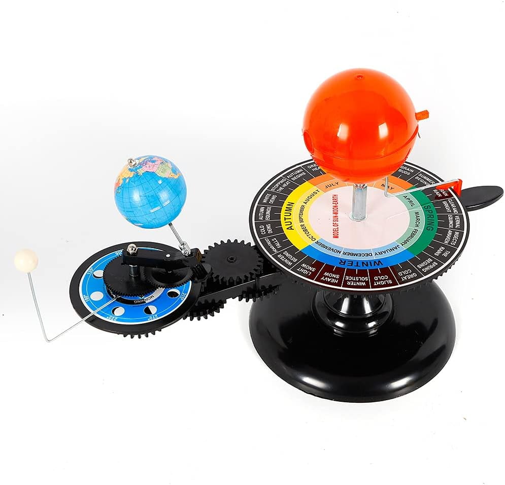 Sun Earth Moon Orbital Model with Light, Experiment Guide Kids Solar ...