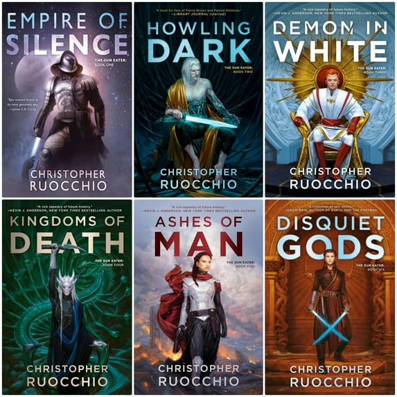 Sun Eater Series 6 Books Set Paperback Edition by Christopher Ruocchio ...