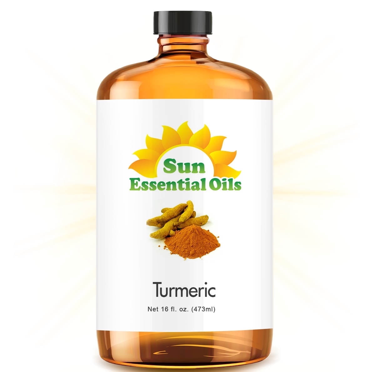 Sun Essential Oils 16oz - Turmeric Essential Oil - 16 Fluid Ounces ...