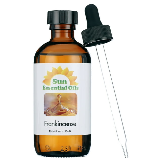Sun Essential Oils - Pure Frankincense Essential Oil, 4oz - Walmart.com