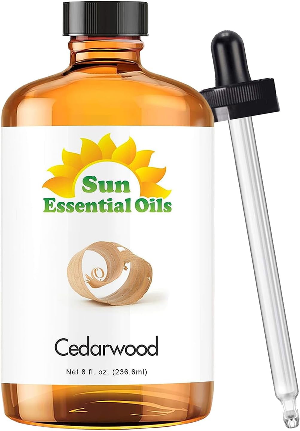 Sun Essential Oils - 8oz Aromatherapy Cedarwood Essential Oil - Walmart.com