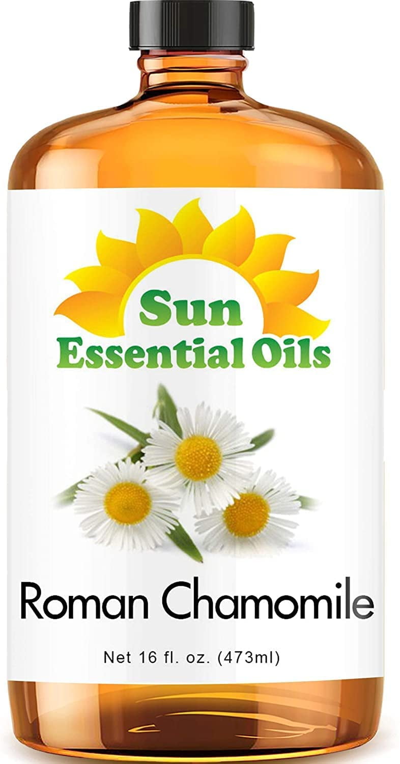 Sun Essential Oils - Chamomile (Roman) Essential Oil 16oz for ...