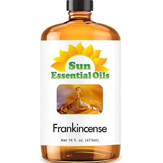 Sun Essential Oils - Frankincense Essential Oil 16oz for Aromatherapy ...