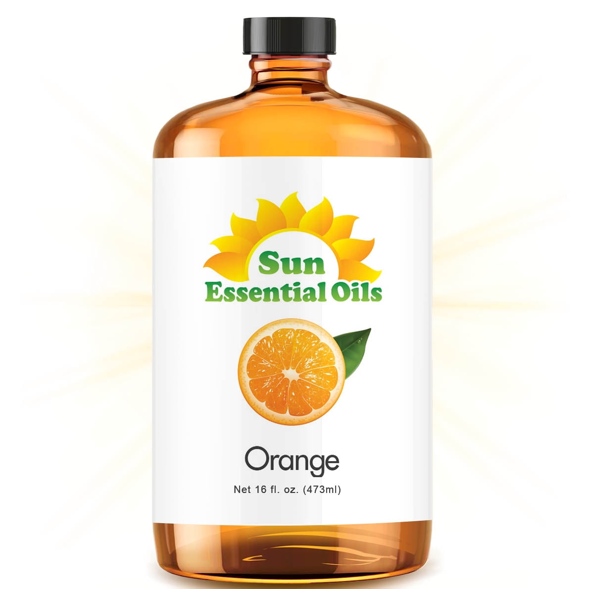 Sun Essential Oils - Sweet Orange Essential Oil 16oz, Pure, for ...