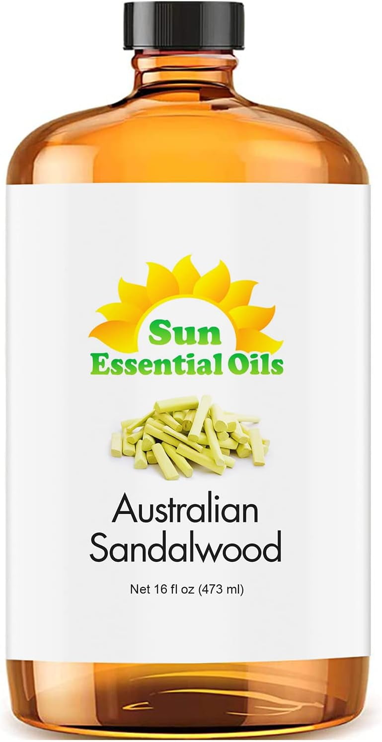 Sun Essential Oils - 16oz Australian Sandalwood Essential Oil for Home ...