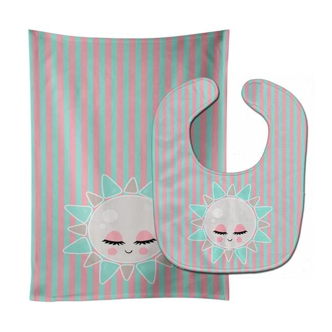 Sun Face Baby Bib & Burp Cloth - Walmart.com