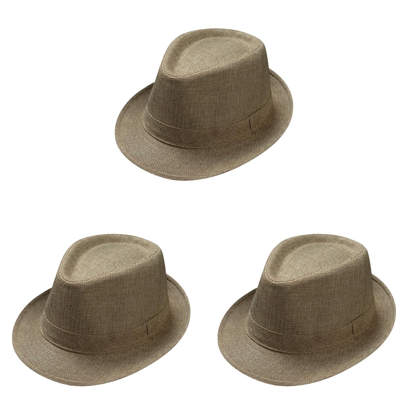 Sun Fedora Hat Bohemian Hats Men and Women Retro Big Hats Jazz Hat ...