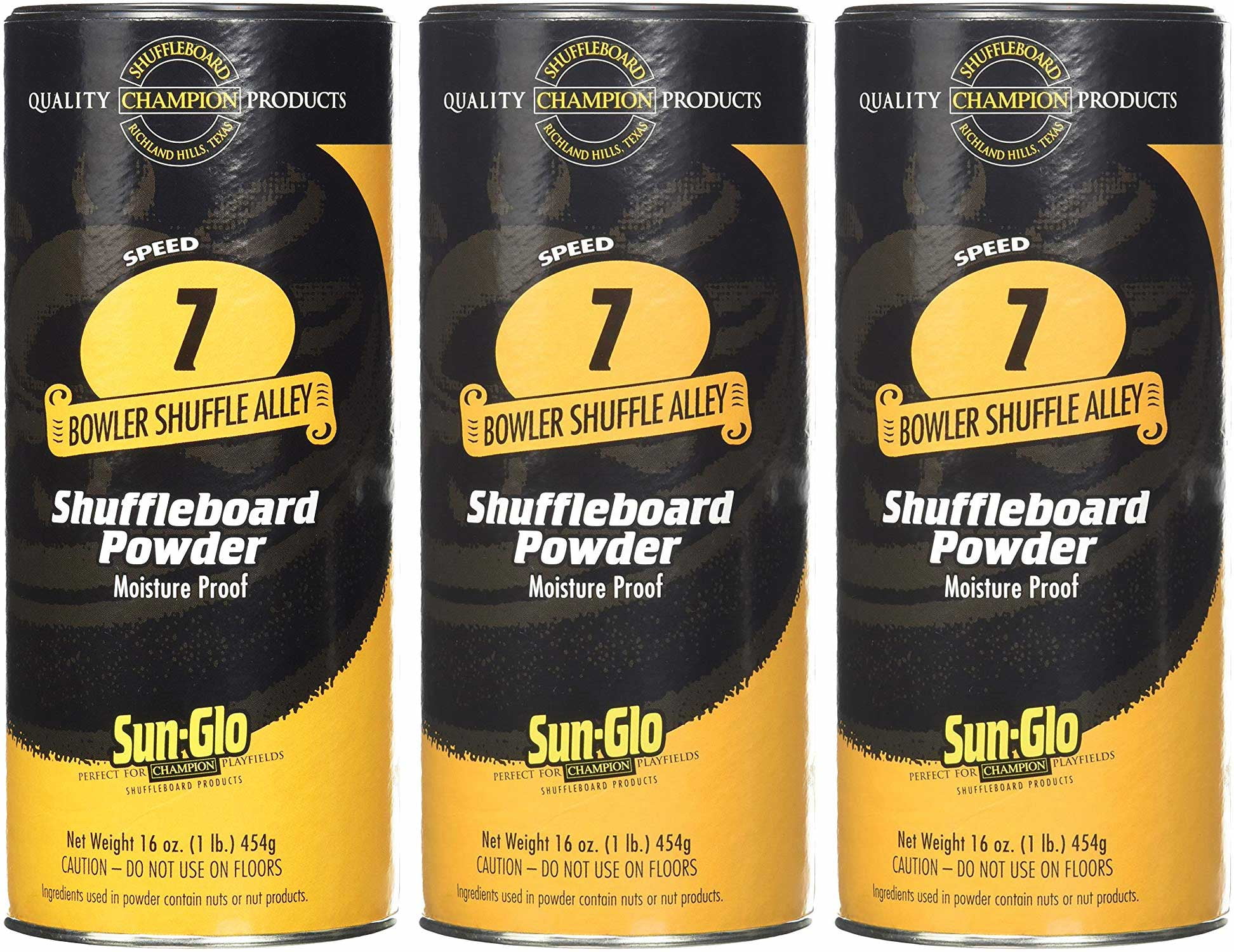 Sun-Glo #7 Speed Shuffleboard Powder Wax - 3 Pack - Walmart.com