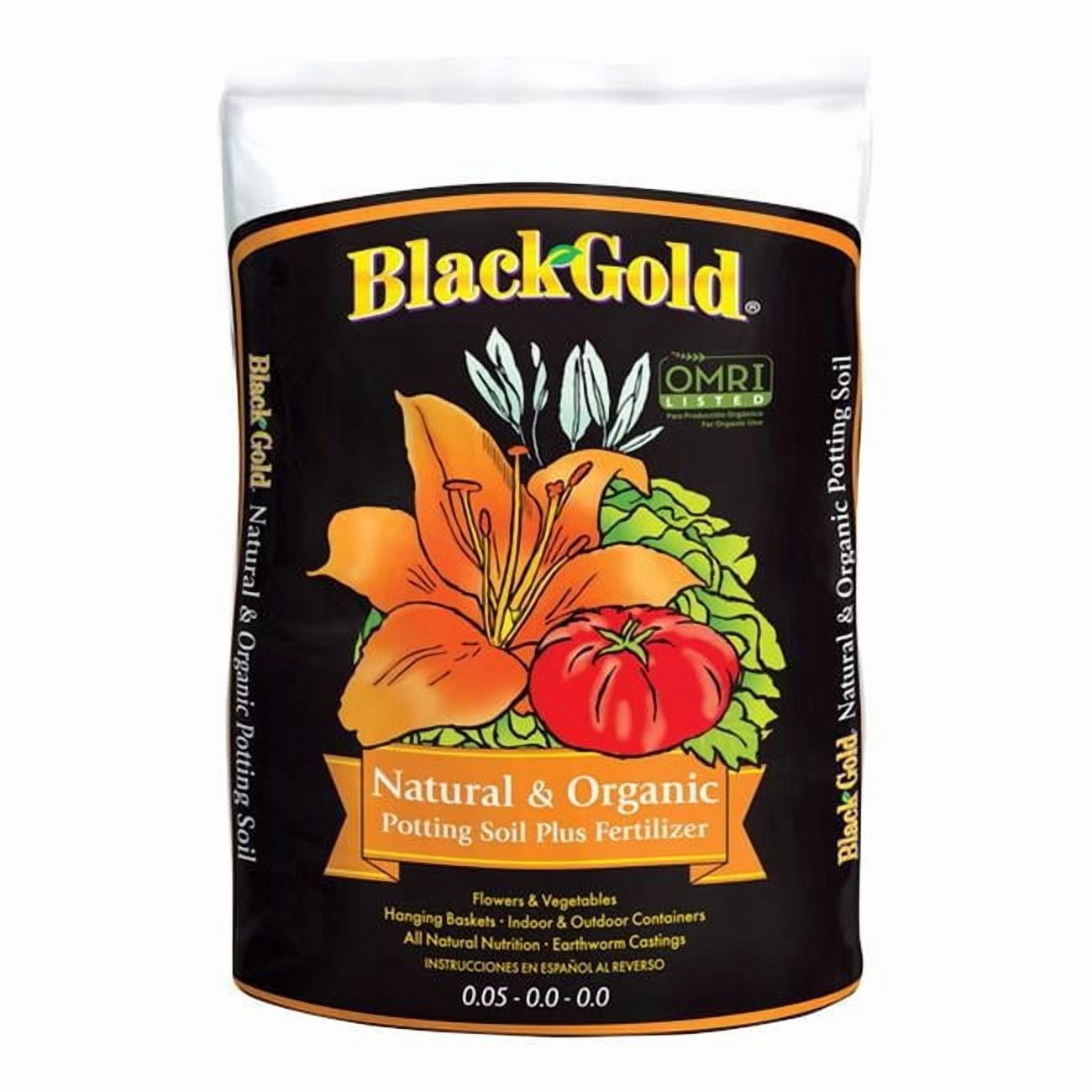 Sun Gro Horticulture 1402040 2CF P 2 cu ft. Black Gold Natural ...