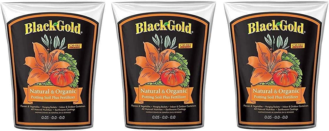 Sun Gro Black Gold Natural and Organic Potting Soil - Organic Garden ...
