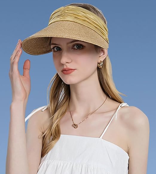 Sun Hat, Beach Hats for Women, Adjustable UPF 50+ Sun Protection Sun ...
