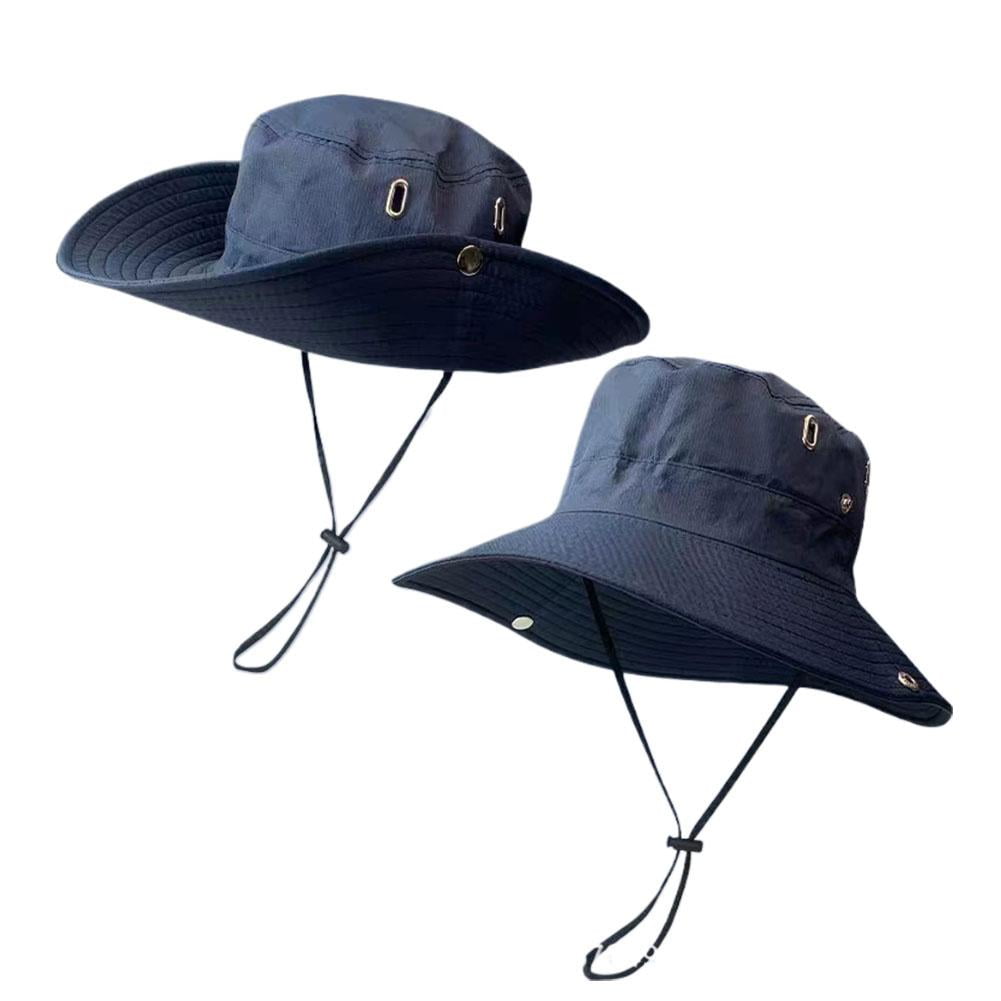 Sun Hat Bucket Cargo Safari Bush Boonie Summer Fishing Hat UPF 50 + HO ...