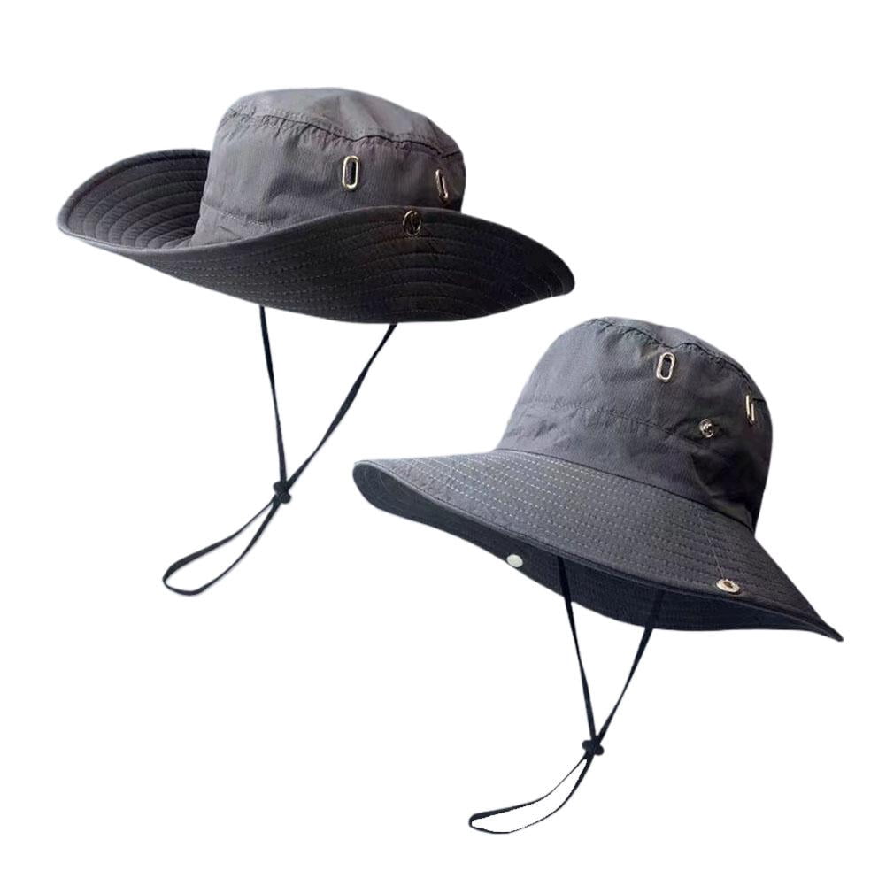 Sun Hat Bucket Cargo Safari Bush Boonie Summer Fishing Hat UPF 50 Hot ...