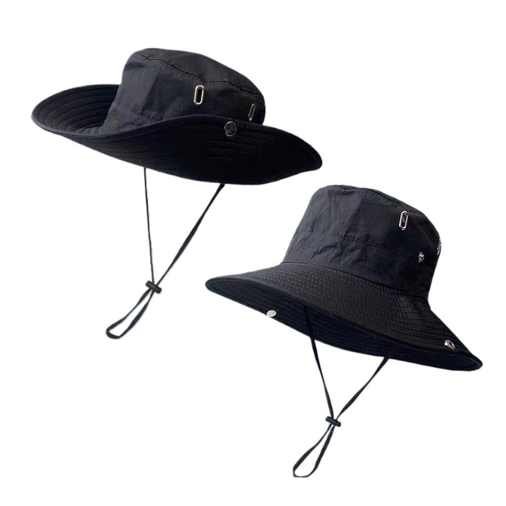 Sun Hat Bucket Cargo Safari Bush Boonie Summer Fishing Hats for Women ...