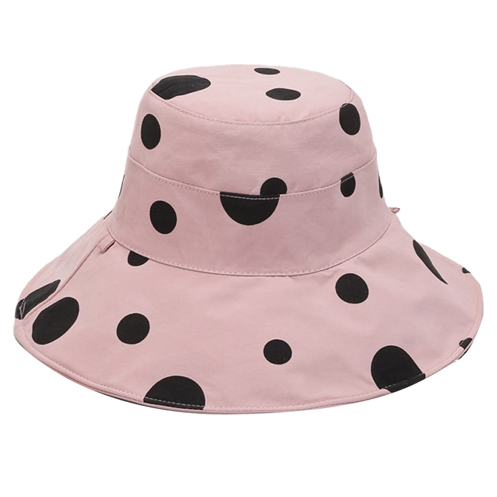 Sun Hat Cotton Bucket Hat Fashion Summer Beach Wide Brim Hat Travel ...