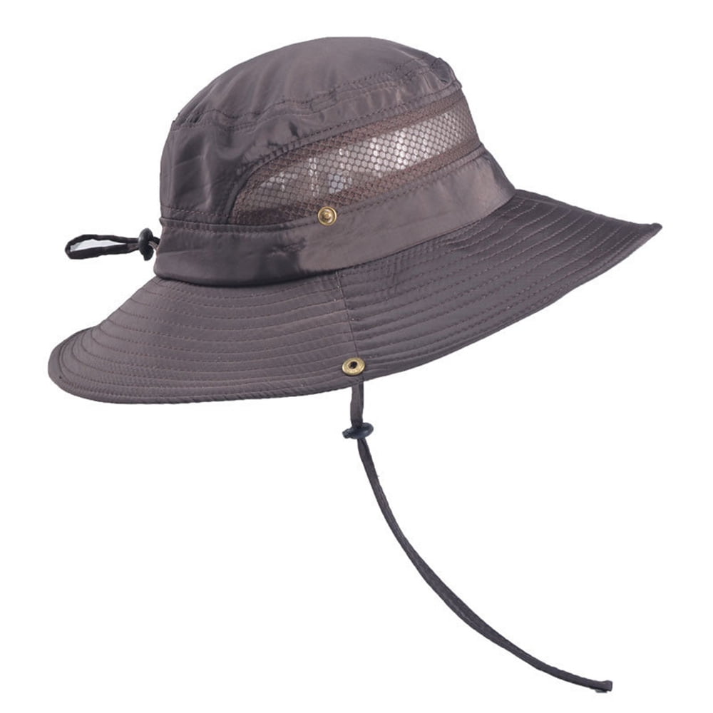 Sun Hat for Men Women Bucket Hat with String Cooling Hat Heatstroke Ice ...