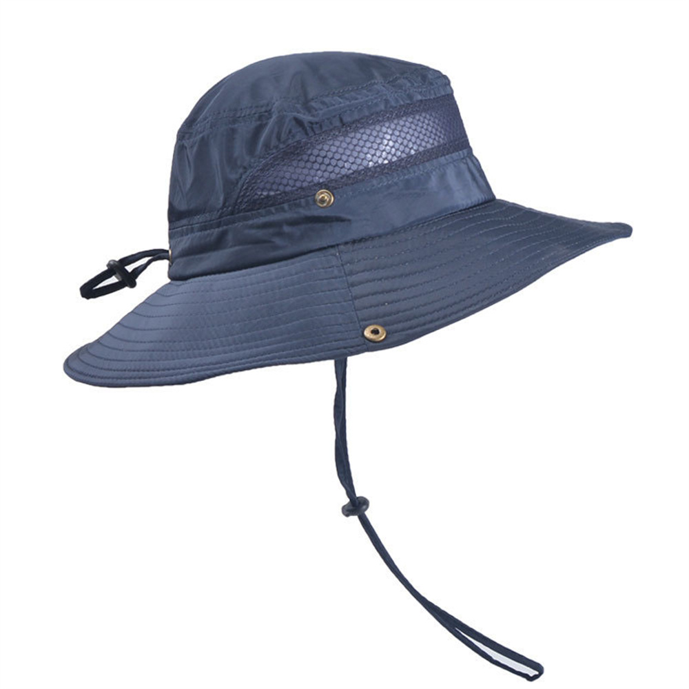 Sun Hat for Men Women Bucket Hat with String Cooling Hat Heatstroke Ice ...