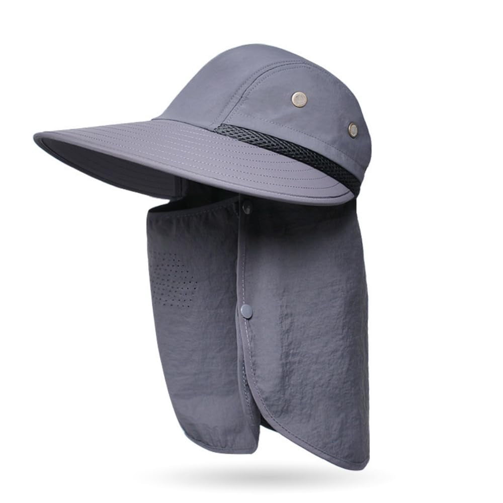 Sun Hat Men and Women, Unisex Wide Brim UV Protection Outdoor Hat with ...