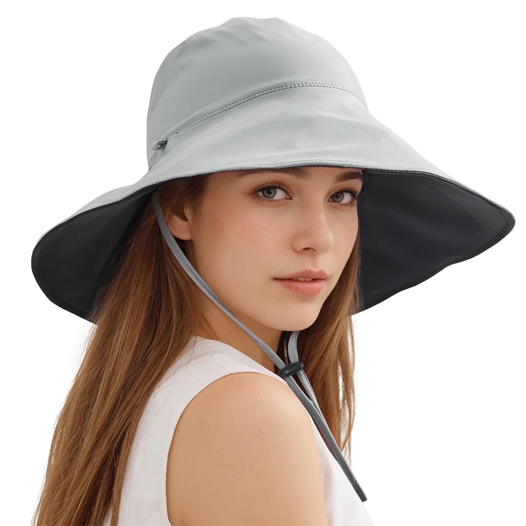 Sukeen Wide Brim Sun Hats for Women Men Reversible Bucket Hat UPF50+ UV ...