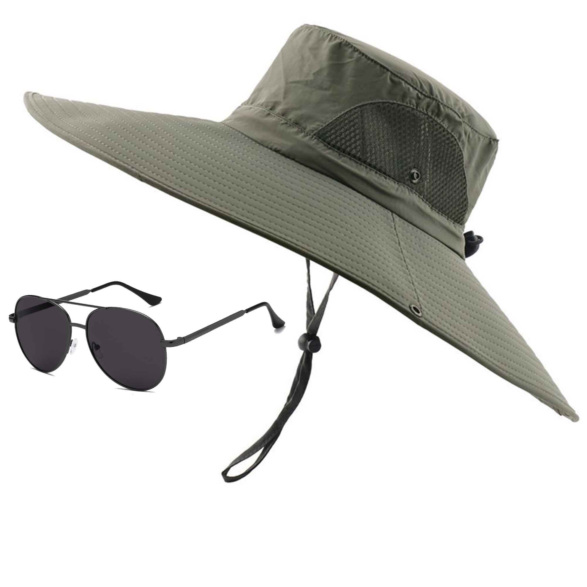 Sun Hat for Men Sun Cap Fishing Hat Quick Dry Fishing Sun Hat Boonie ...