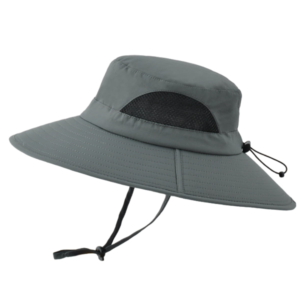 Sun Hat for Men/Women, Waterproof Wide Brim Bucket Hat Foldable Boonie ...