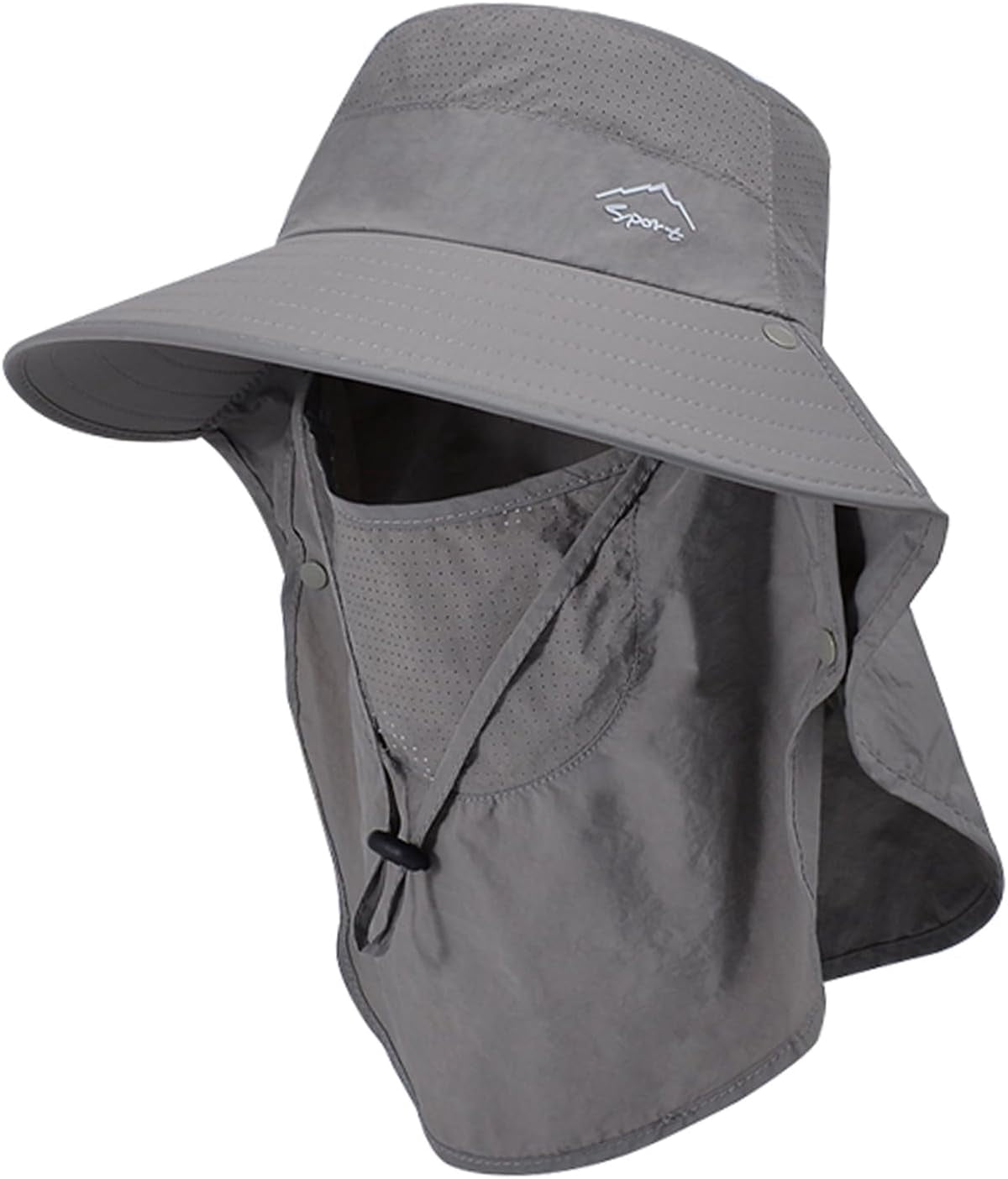 Sun Hat for Men Women with Neck Flap,UPF 50+ UV Protective Hiking ...