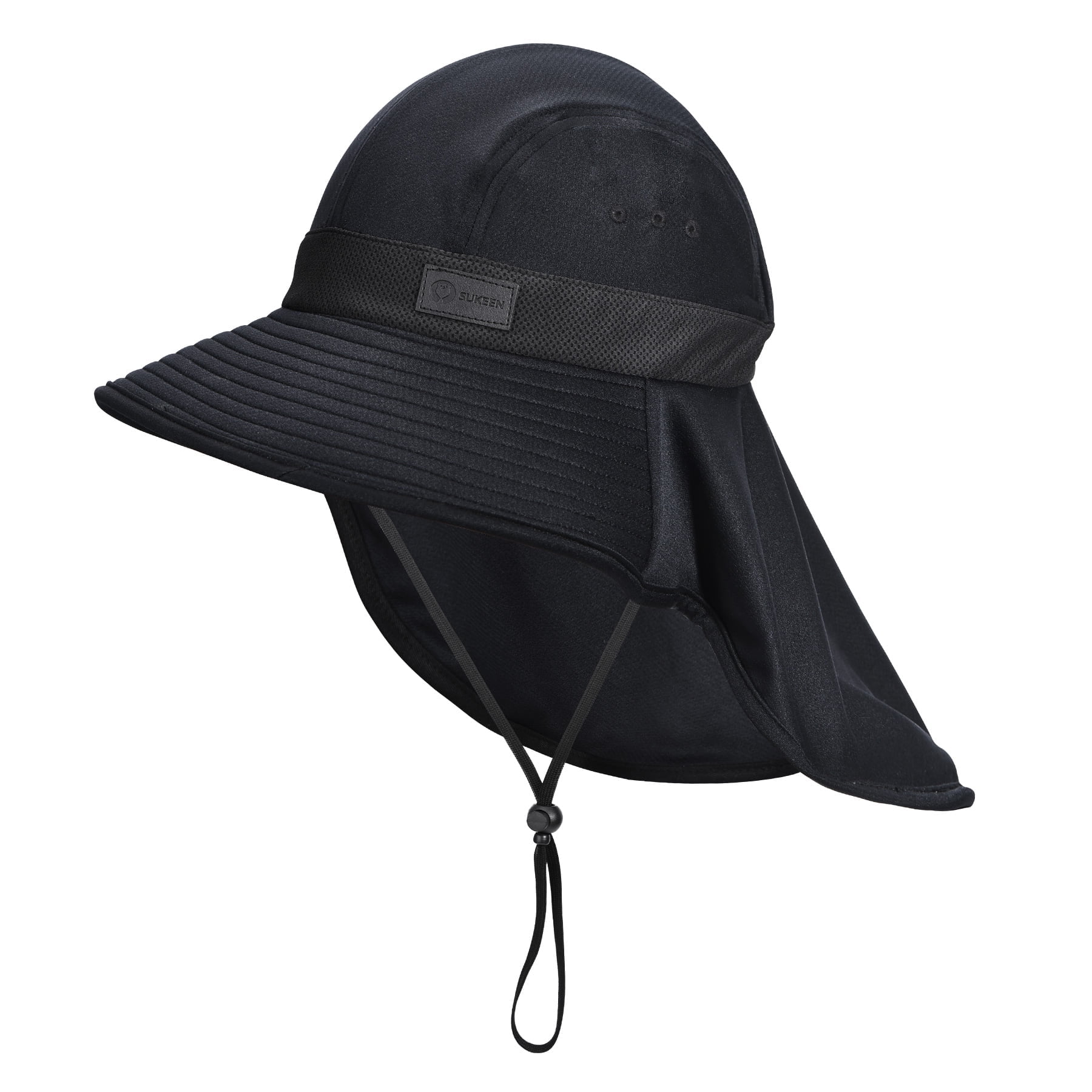 Sun Hat with Neck Flap Wide Brim for Men Women，50+ UPF Protection for ...