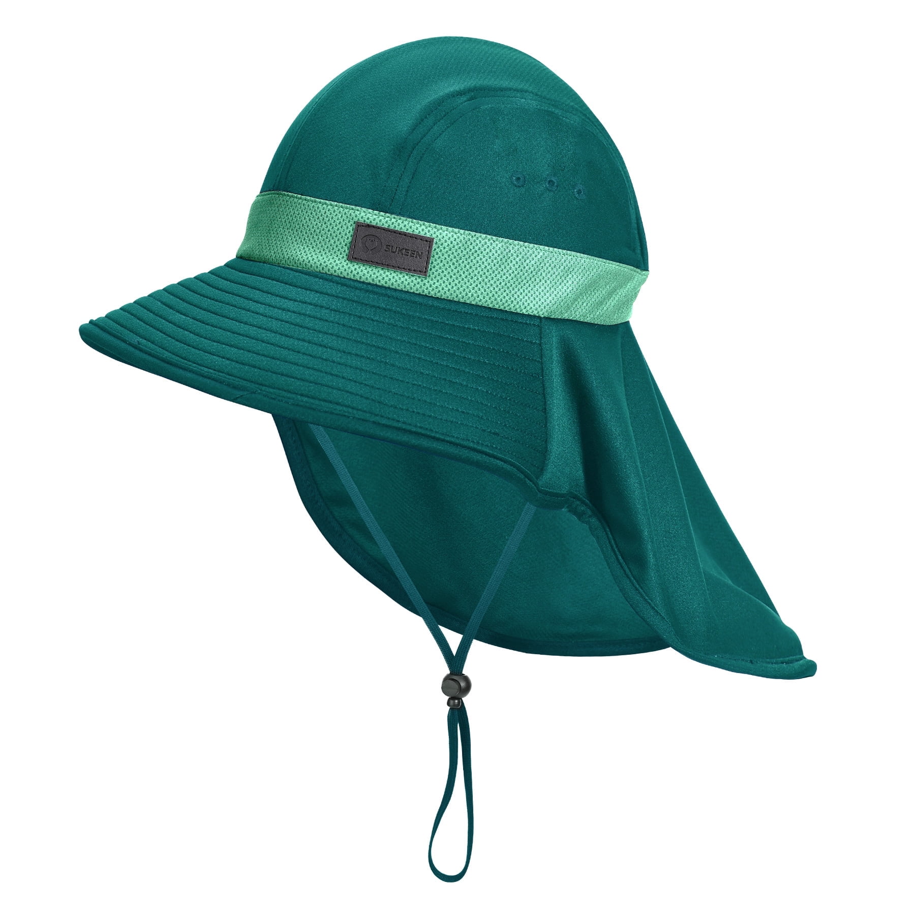 Sun Hat with Neck Flap Wide Brim for Men Women，50+ UPF Protection for ...