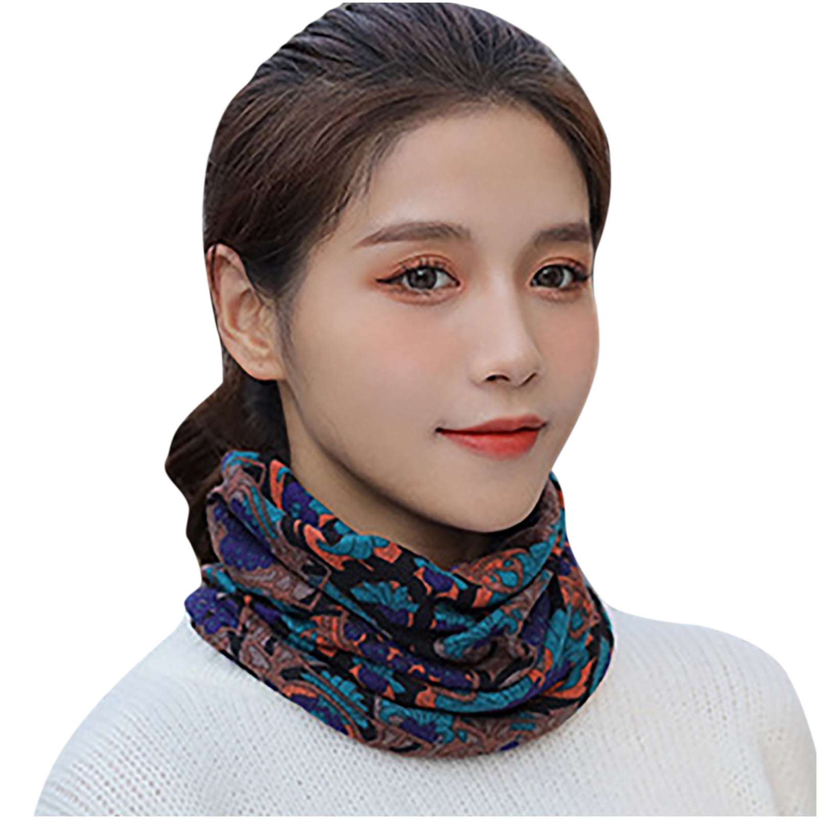 Sun Hats For Women Unisex Fashion Printing Versatile All-in-one Multi ...