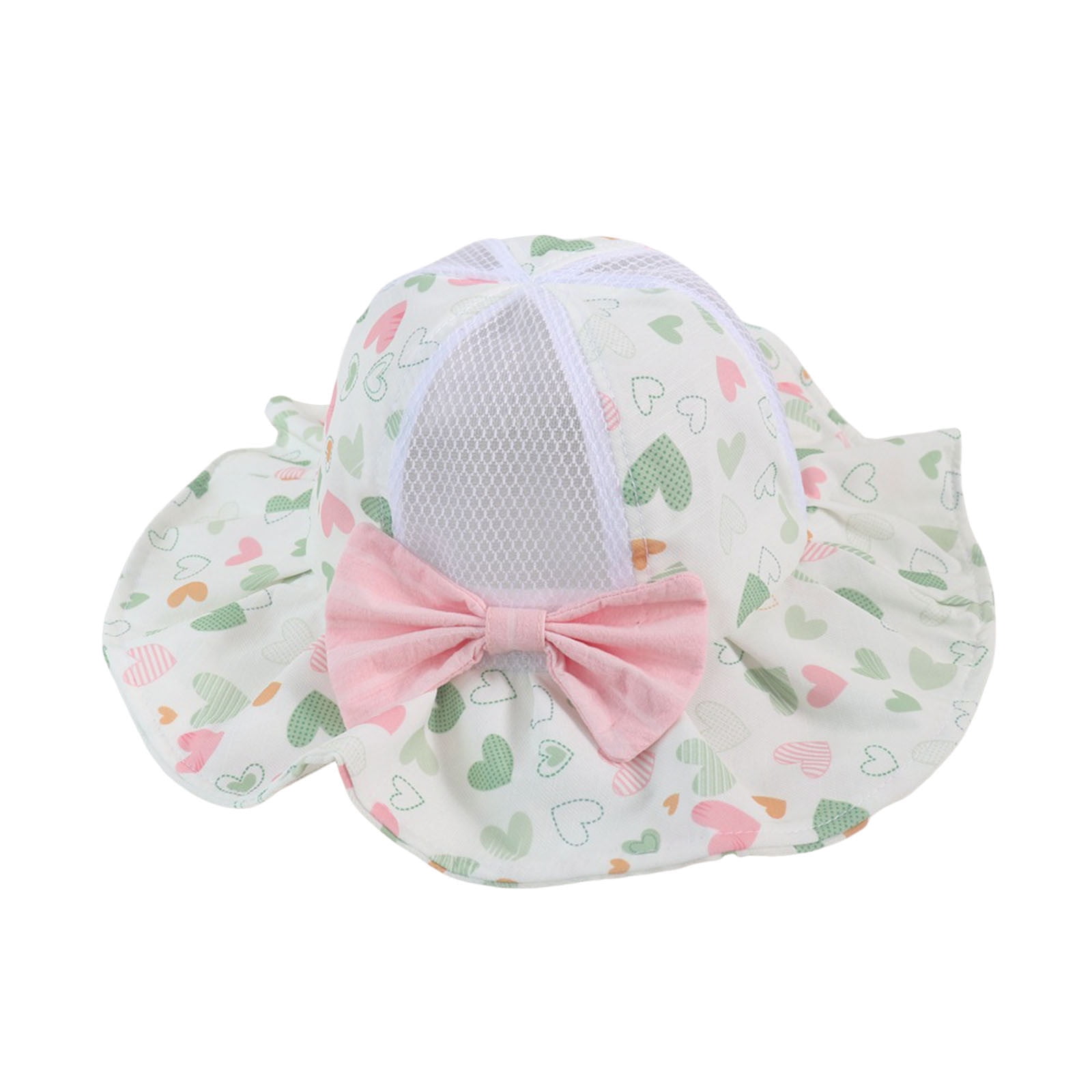 Sun Hats for Kids Baby Toddler Girls Summer Outdoor Wide Brim Floral ...
