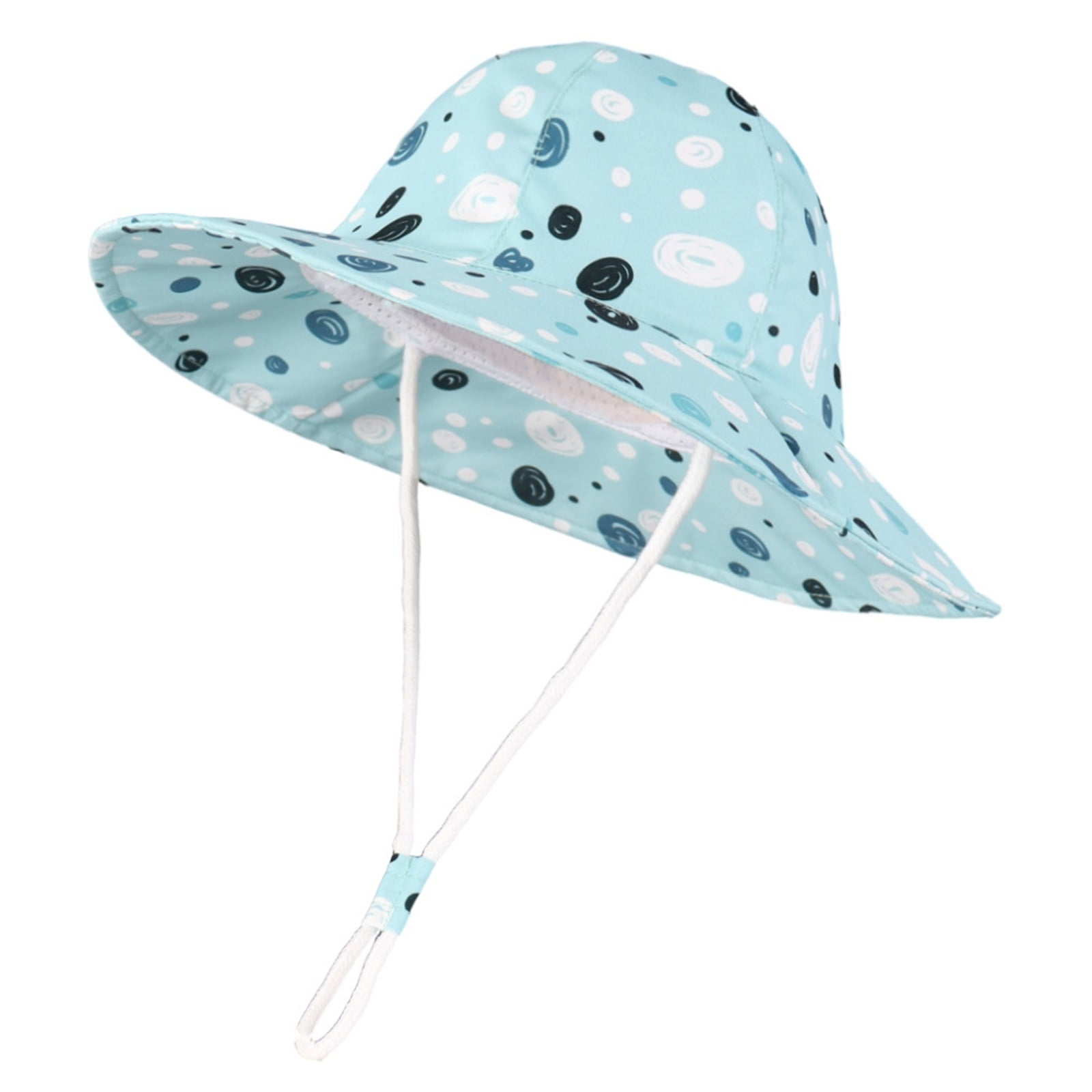Sun Hats Kids Floral Cartoon Upf 50+ Outdoor Adjustable Bucket Hats ...