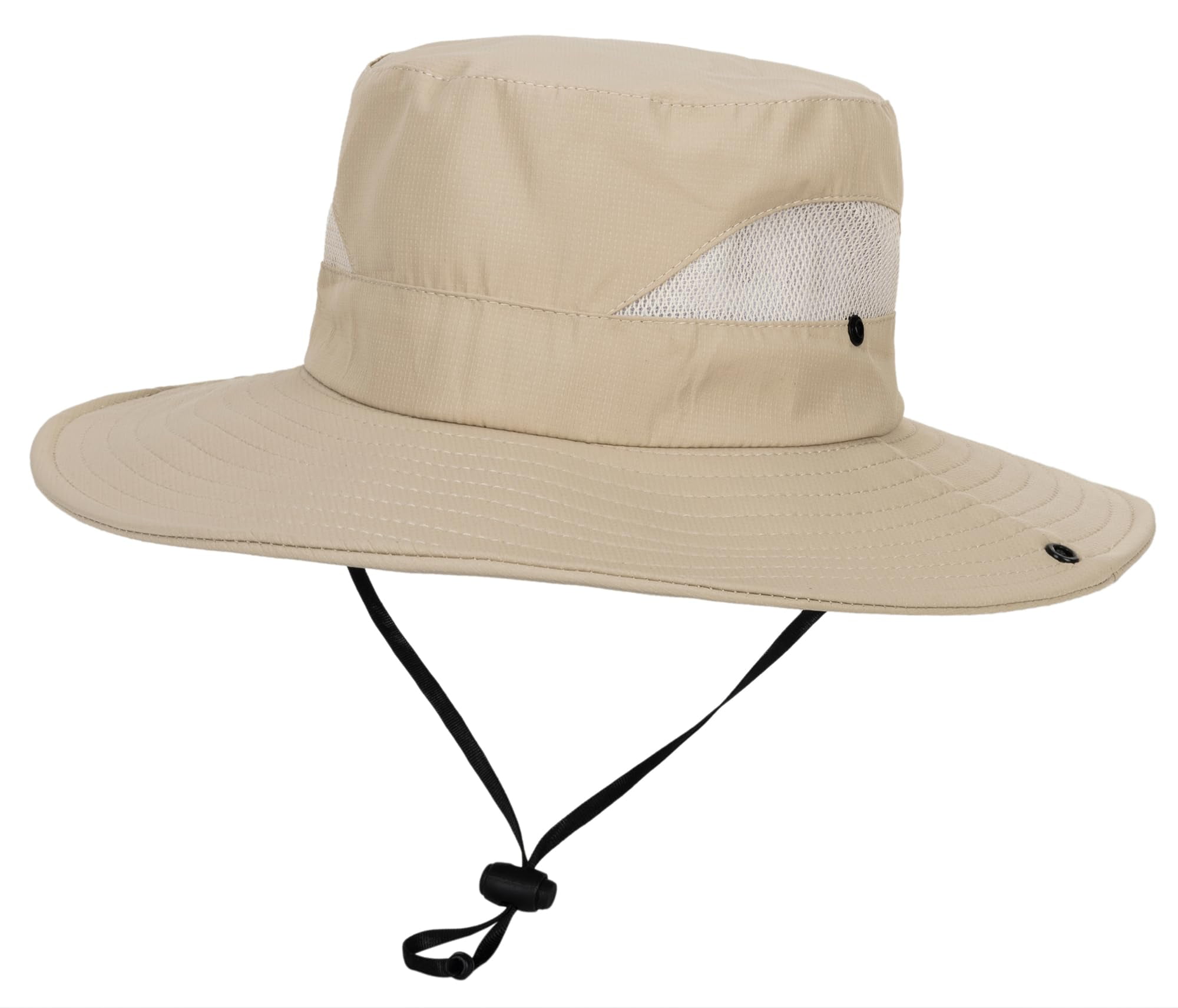 Sun Hats for Men, Wide Brim UPF 50+ UV Protection Caps, Mesh Quick ...