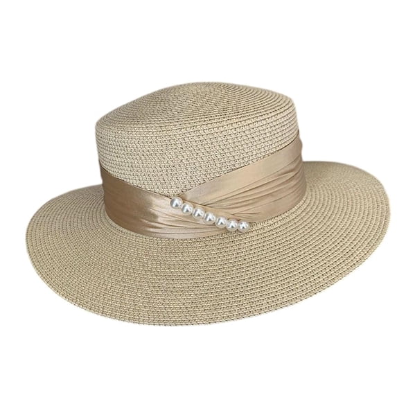 Sun Hats for Women, Pearl Hat Women Spring Sunshade Sunscreen Travel ...