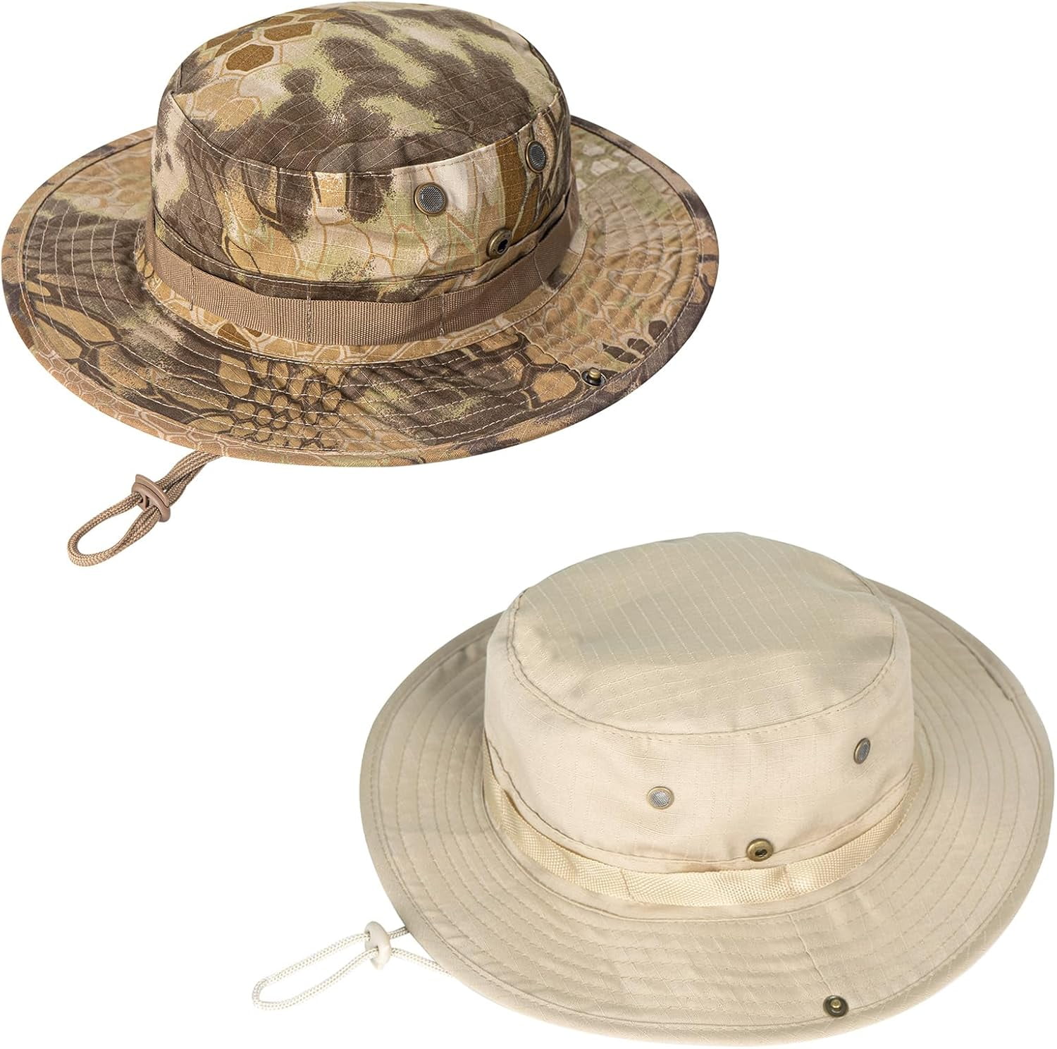 Sun Hats for Men Women Boonie Hat UPF 50+ Bucket Hat Wide Brim UV ...