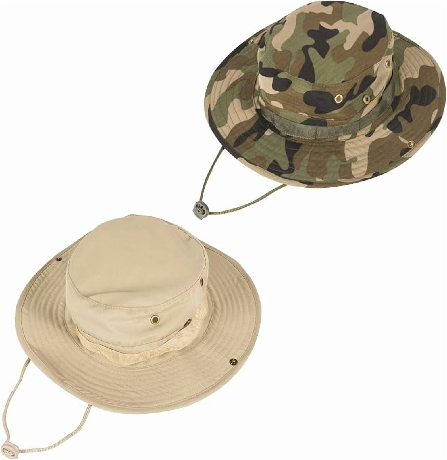 Sun Hats for Men Women Bucket Hat UPF 50+ Boonie Hat Foldable UV ...