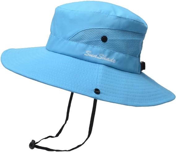 Sun Hats for Women, Foldable Wide Brim Sun Hat, UPF 50+ Protection ...