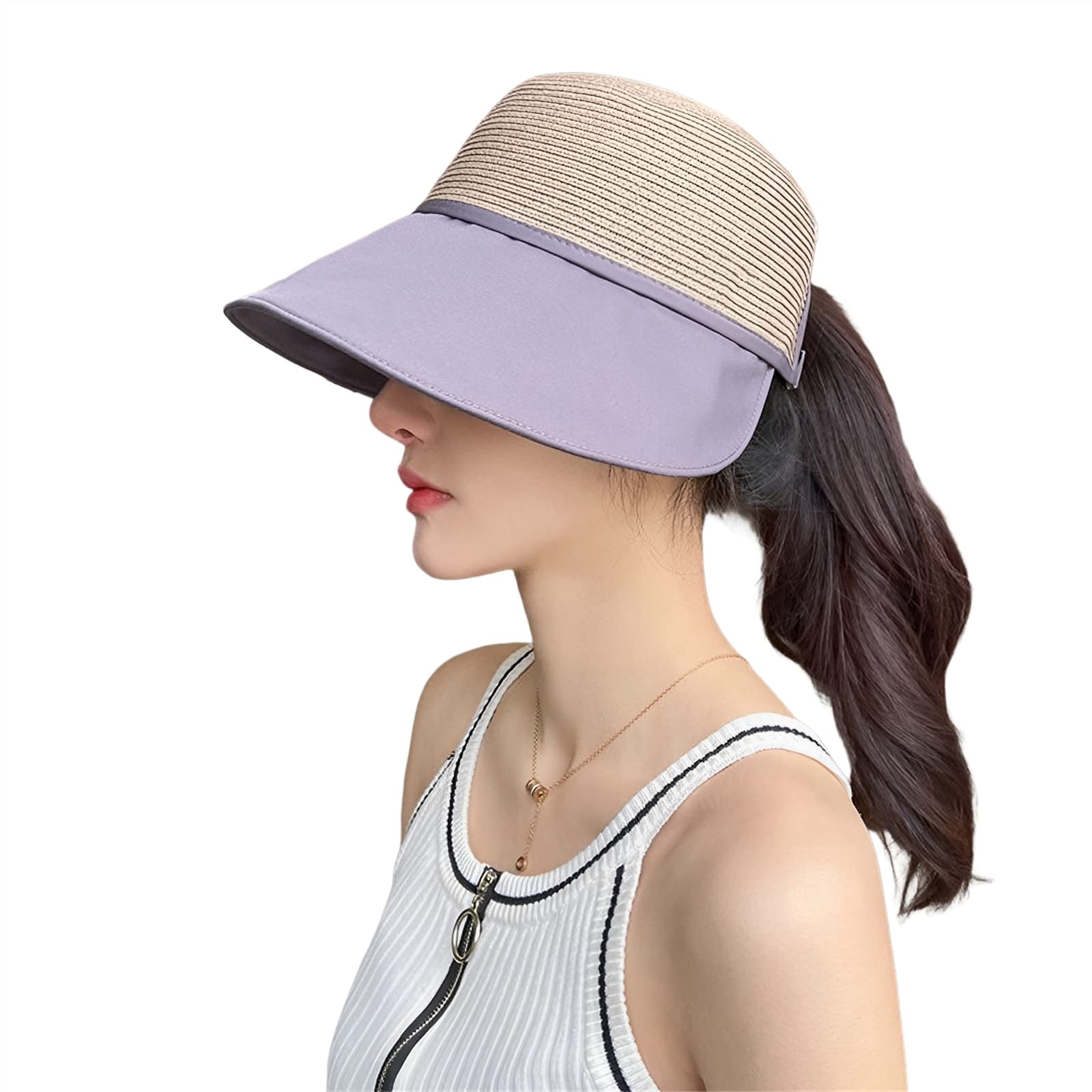 Sun Hats for Women, Large Brim Sun Hats for Women, Summer UV Protection ...