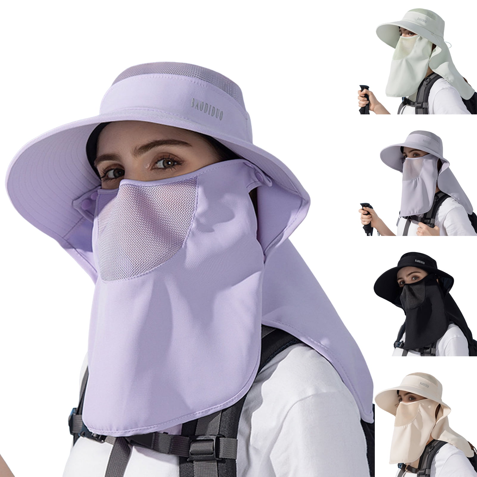 Sun Hats for Women, UPF50+ Sun Protection Cap Fishing Hat Outdoor ...