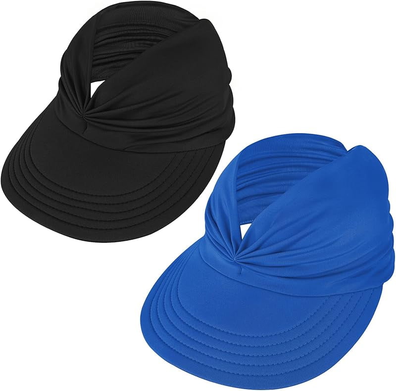 Sun Hats for Women UV Protection Sun Visor Wide Brim Summer Hats with ...