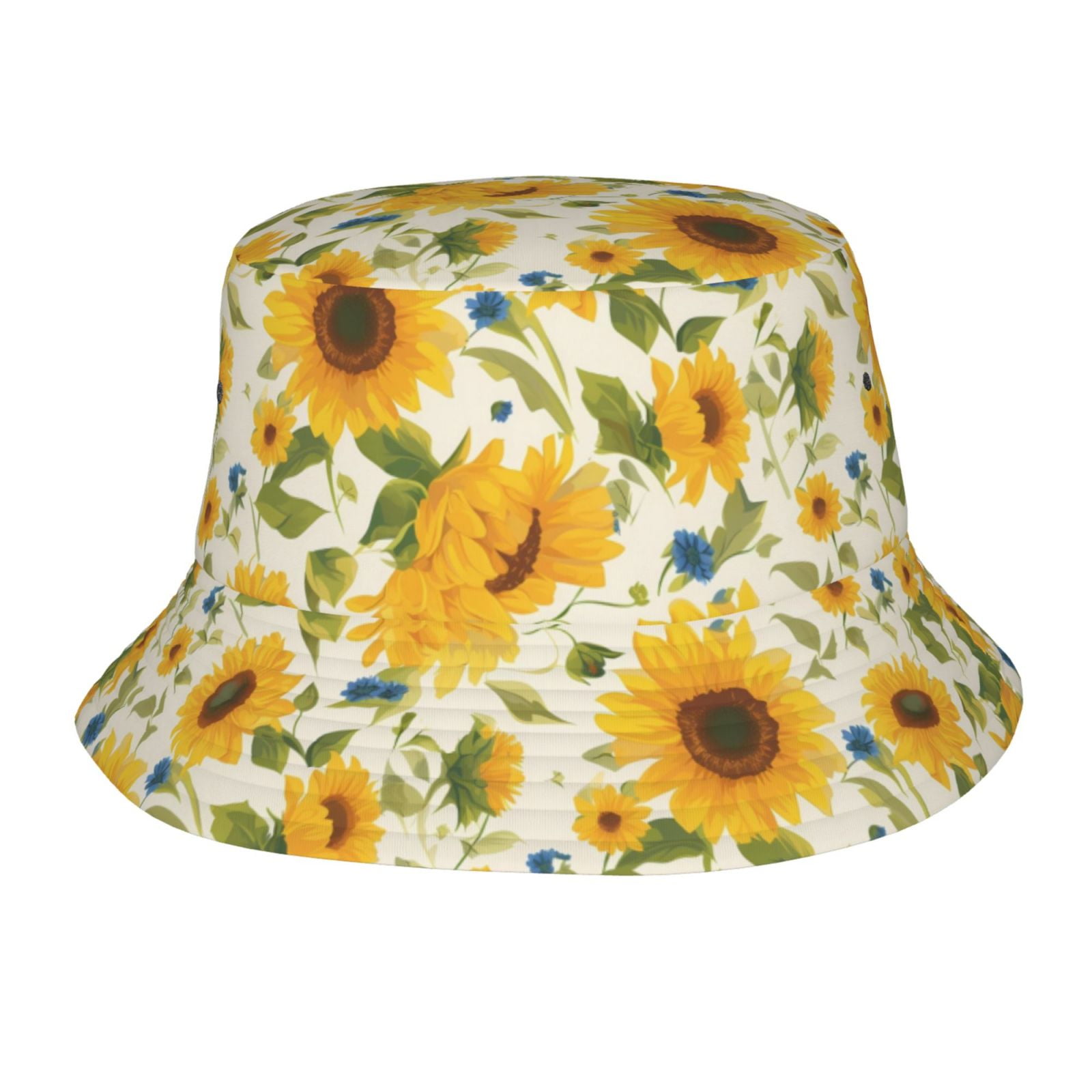Sun Hats for Women and Men Beautiful Countryside Sunflower Packable ...