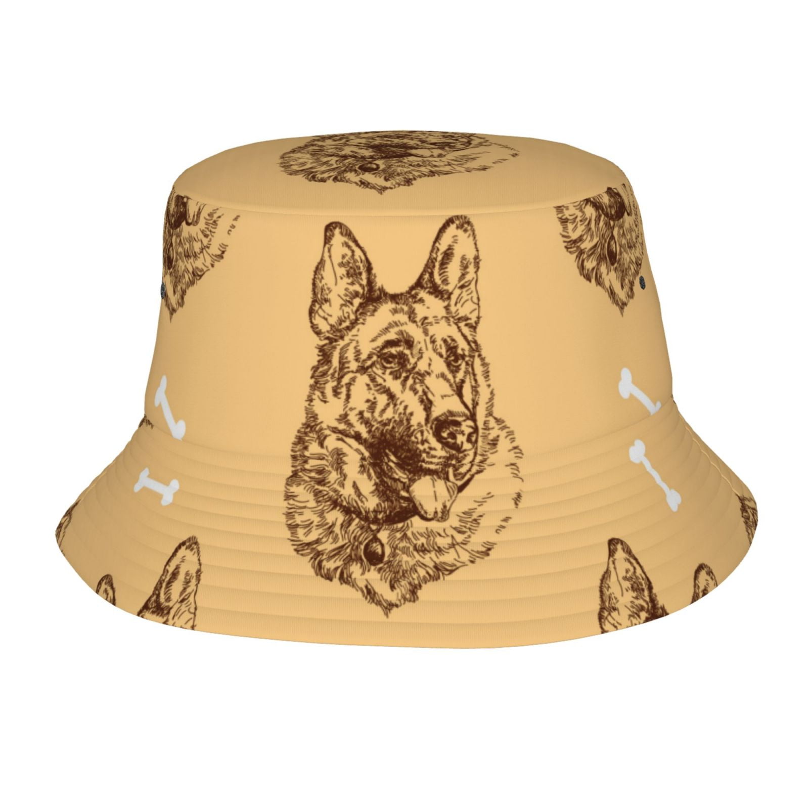 Sun Hats for Women and Men German Shepherd Dog No.1004 Packable Bucket ...