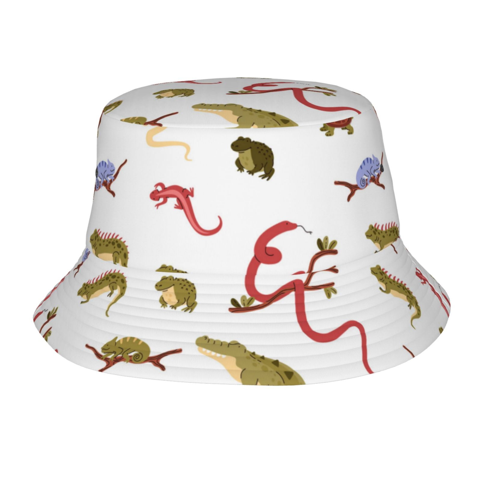 Sun Hats for Women and Men Lizard Snake Turtle Crocodile_A Packable ...