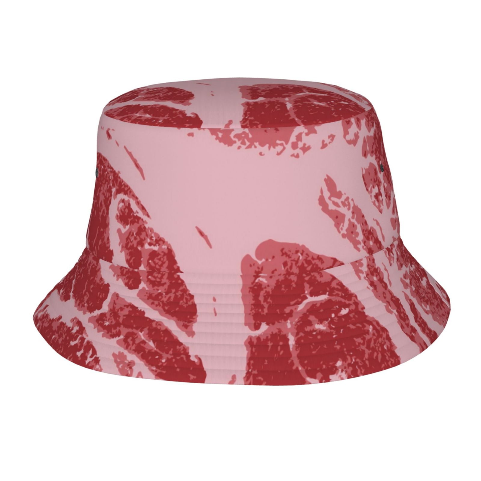 Sun Hats for Women and Men Striped Meat Packable Bucket Hat, Sun ...