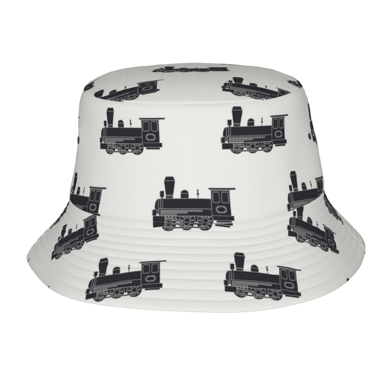 Sun Hats for Women and Men funny Train Pattern Packable Bucket Hat, Sun ...