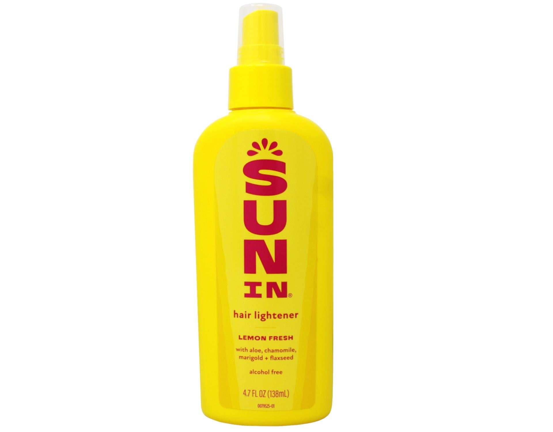 Sun In Hair Lightener Shine Enhancing Spray, Lemon, 4.7 oz - Walmart.com