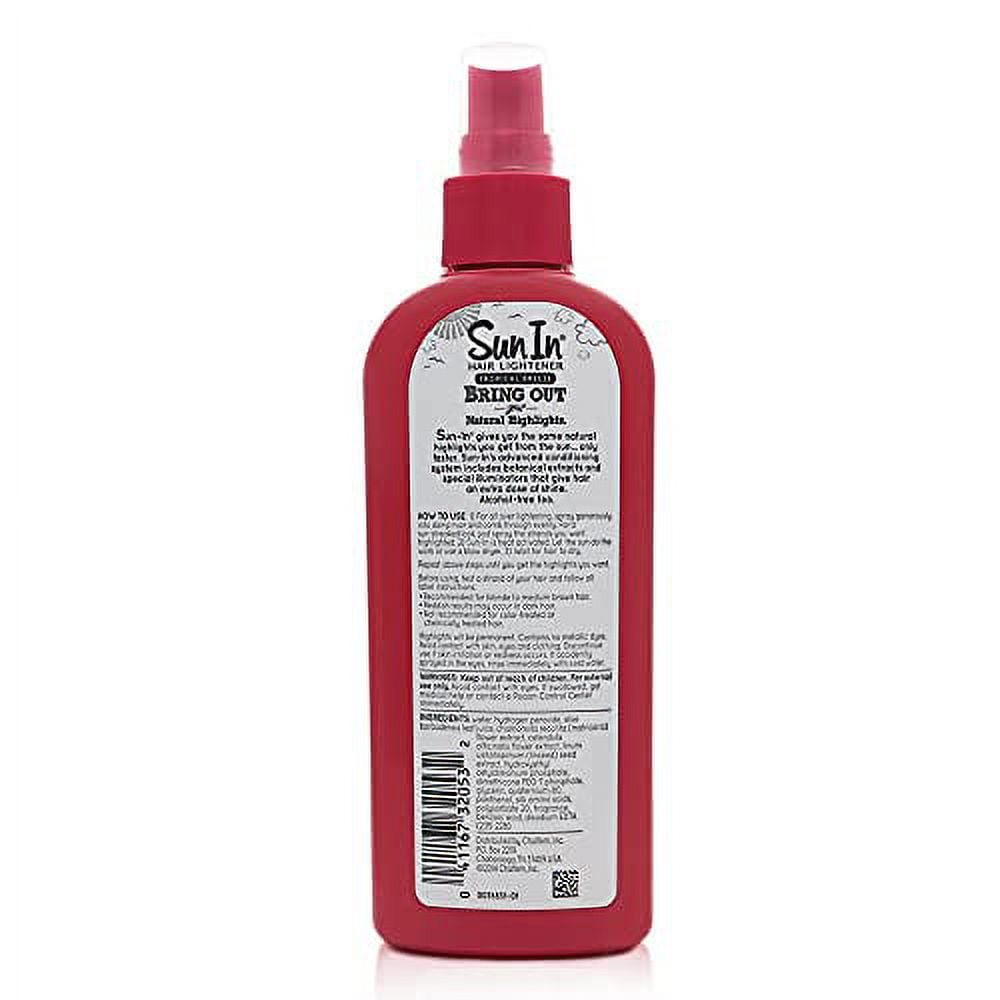 Sun-In Hair Lightener Spray, Tropical Breeze 4.70 oz (Pack of 12 ...