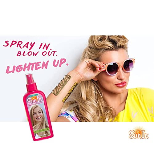 Sun-In Hair Lightener Spray, Tropical Breeze 4.70 oz (Pack of 8 ...