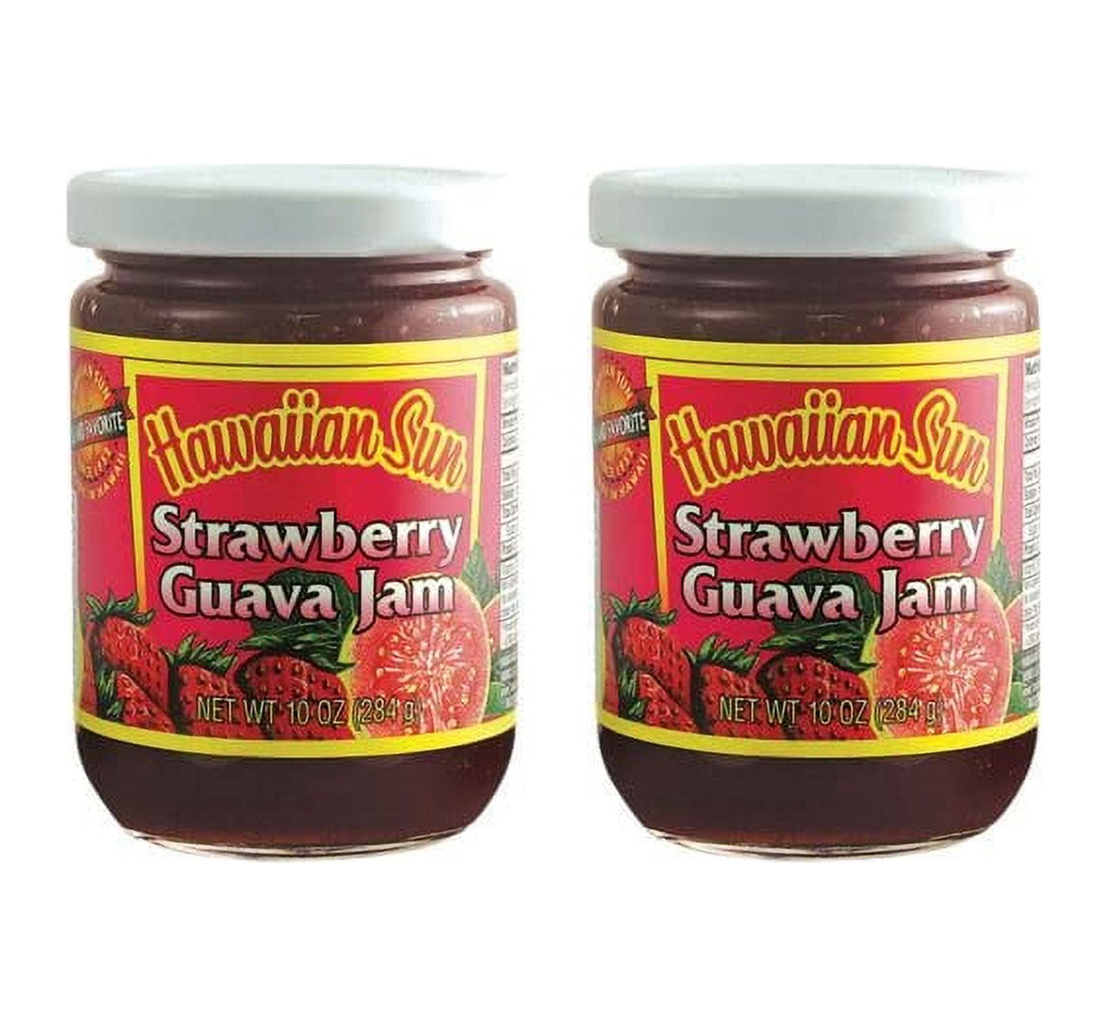 Sun Jelly And Jam Variety Pack One 10 Oz Glass Jars Tropical Sweet ...