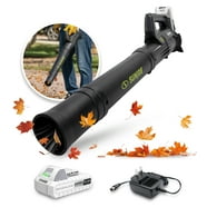 PRORUN Powerful 60V 680 CFM Brushless Cordless Leaf Blower for Lawn ...