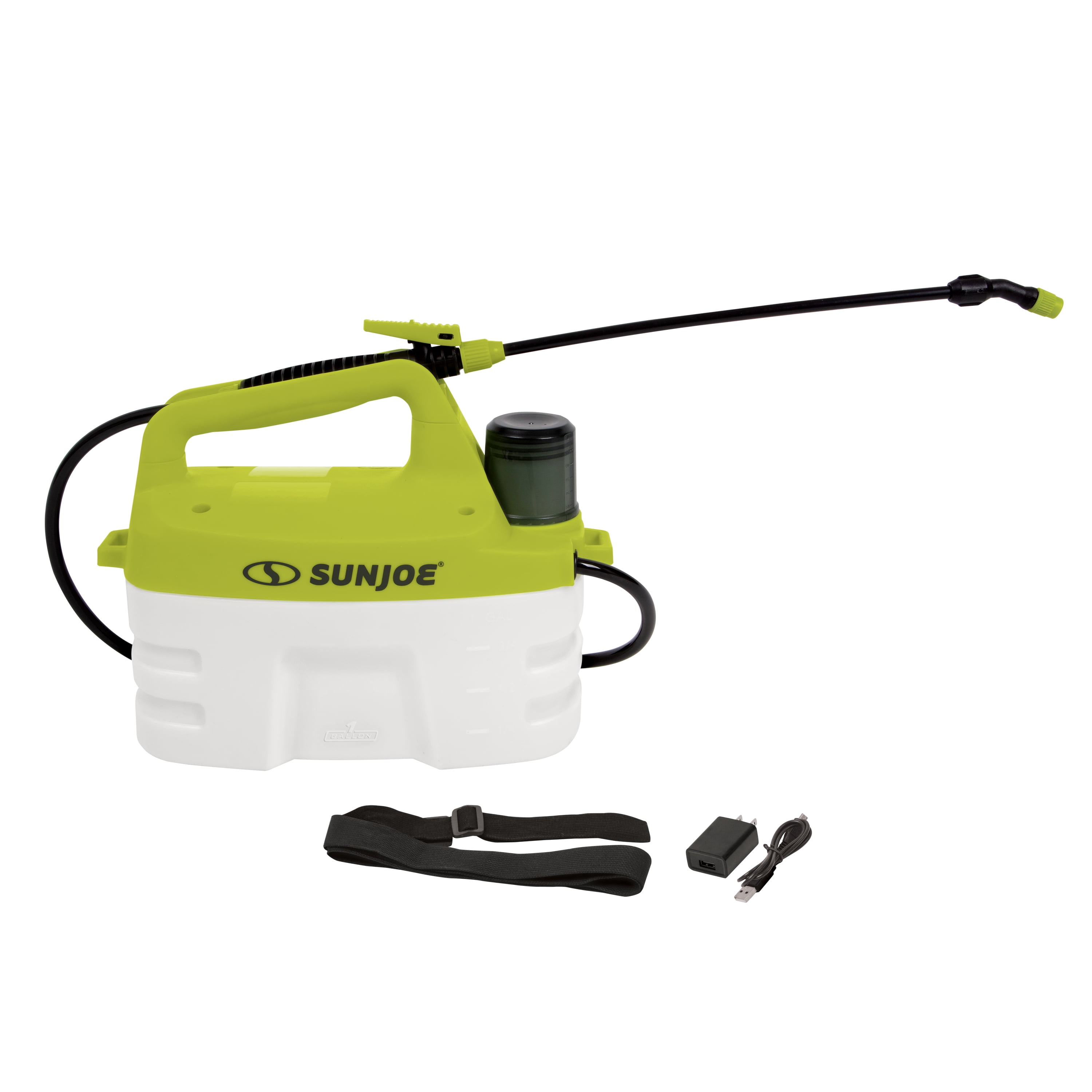Sun Joe Portable 4-Volt Cordless Garden Chemical Sprayer, 1-Gallon ...